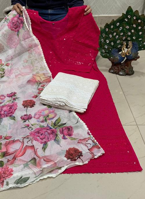 Cotton Chikankari Salwar Suit – Spark In Style, LLC